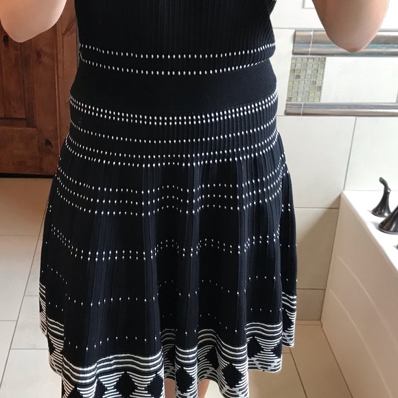 kate spade | Dresses | Kate Spade Ny Knit Fit And Flare Sweater Dress ...